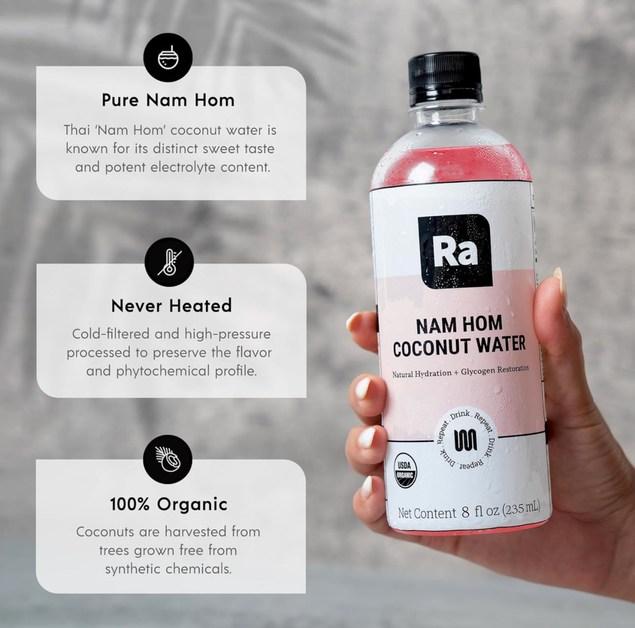 NAM HOM COCONUT WATER – Ra Beverages